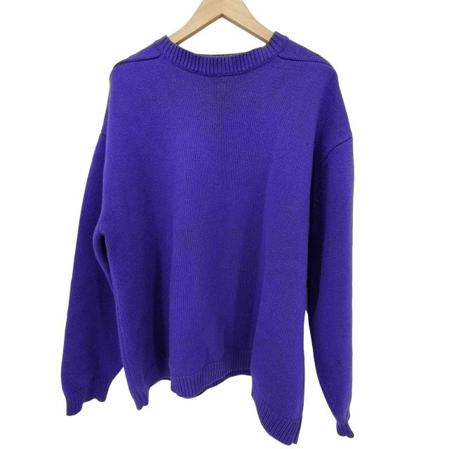 STUDIO NICHOLSON(スタジオニコルソン) 英国製 HEMYL ENGLISH LAMBSWOOL クルーネック ニット メンズ import：M 【中古】【ブランド古着バズストア】