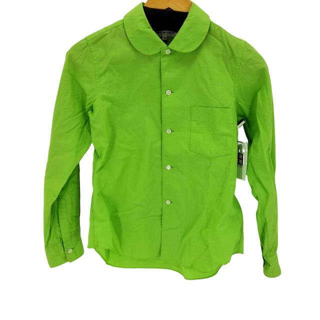 COMME des GARCONS(コムデギャルソン) AD2010 10AW 丸襟レギュラーカラーシャツ レディース JPN：S 【中古】【ブランド古着バズストア】