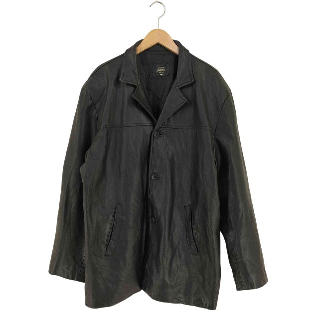 USED古着(ユーズドフルギ) {{Johenic }} REAL LEATHER カーコート メンズ import：XL 【中古】【ブランド古着バズストア】