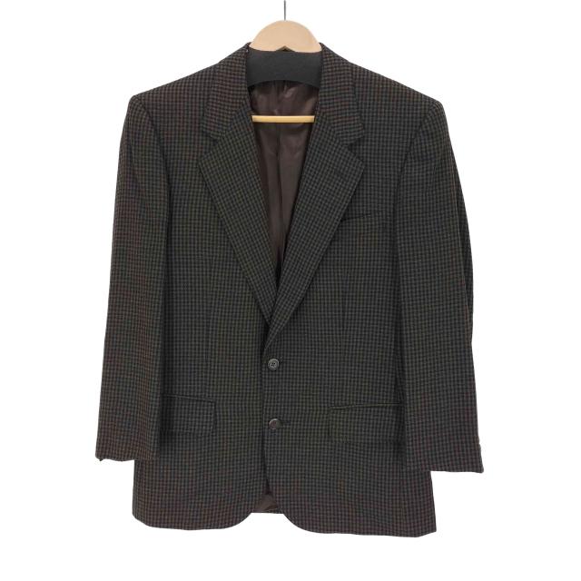 Ermenegildo Zegna(エルメネジルドゼニア) イタリア製 カシミヤ混 ウールテーラードジャケット メンズ 表記無 【中古】【ブランド古着バズストア】