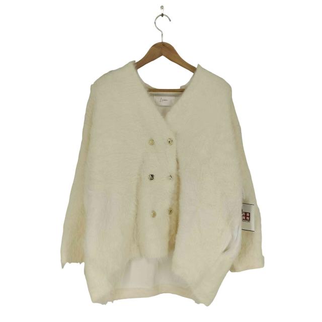 USED古着(ユーズドフルギ) {{LE.EMA}} 23AW モヘアタッチカーディガン レディース FREE 【中古】【ブランド古着バズストア】