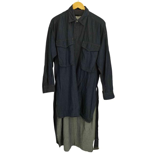 Maison MIHARA YASUHIRO(メゾンミハラヤスヒロ) L/S デニム シャツワンピース レディース  46【中古】【ブランド古着バズストア】