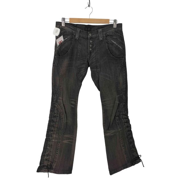 TORNADO MART(トルネードマート) archive selection レースアップデニムパンツ Y2K メンズ JPN：L 【中古】【ブランド古着バズストア】