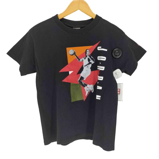NIKE(ナイキ) 90s 銀タグ USA製 袖シングル フロントプリントクルーネックTシャツ メンズ JPN：L 【中古】【ブランド古着バズストア】