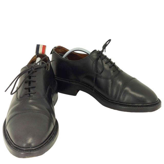 THOM BROWNE(トムブラウン) 英国製 ストレートチップ ドレスシューズ Vibramソール メンズ US：8 【中古】【ブランド古着バズストア】
