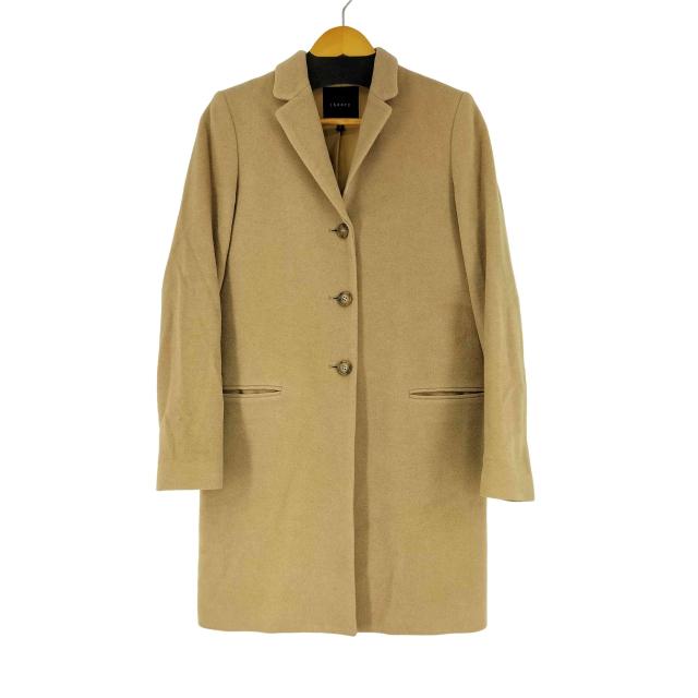 theory(セオリー) カシミア100% チェスターコート レディース import：S 【中古】【ブランド古着バズストア】