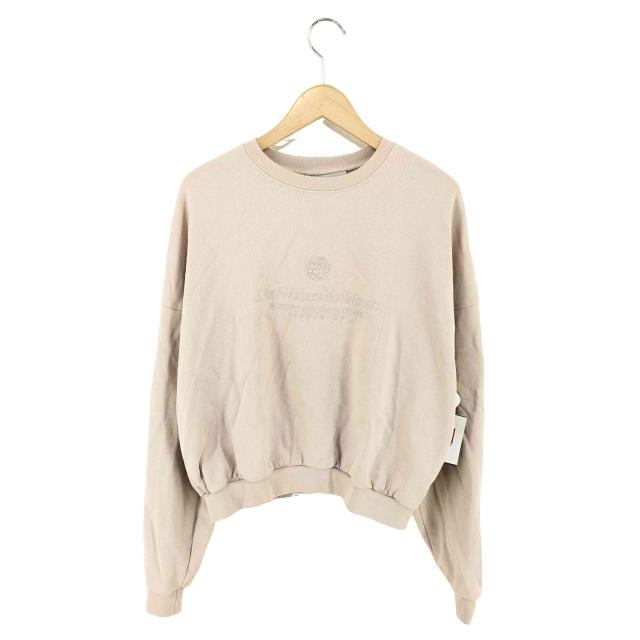 USED古着(ユーズドフルギ) {{Dirty Workers Studio Japan}}フロントロゴ スウェット レディース 表記無 【中古】【ブランド古着バズストア】