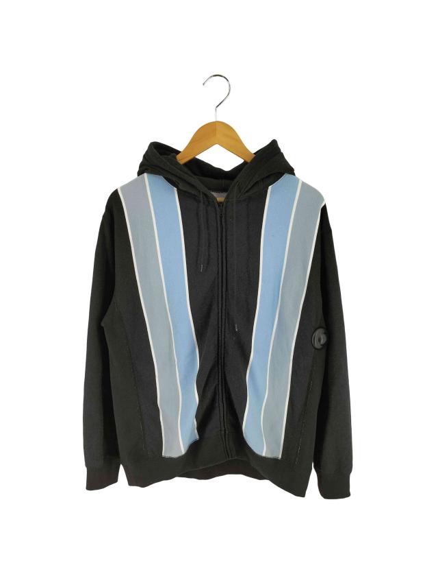 SEQUEL(シークエル) LINE ZIP HOODIE  メンズ import：S 【中古】【ブランド古着バズストア】
