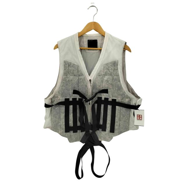 meanswhile(ミーンズワイル) Analog Camo Down Vest/L6 アナログカモ ダウンベスト メンズ JPN：3 【中古】【ブランド古着バズストア】