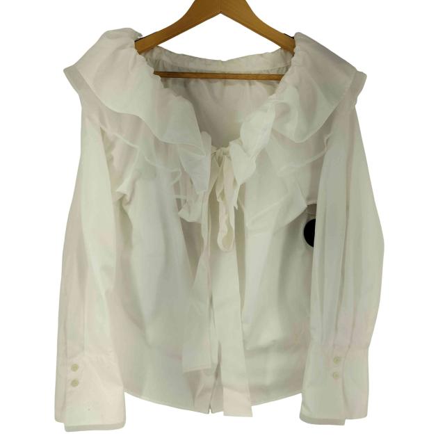 FRAY I.D(フレイアイディー) 25SS 2wayラッフルブラウス レディース ONE SIZE 【中古】【ブランド古着バズストア】