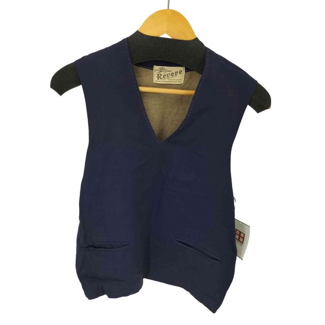USED古着(ユーズドフルギ) {{REVERE}} 50S レーヨン ギャバジン ベスト メンズ 表記無 【中古】【ブランド古着バズストア】