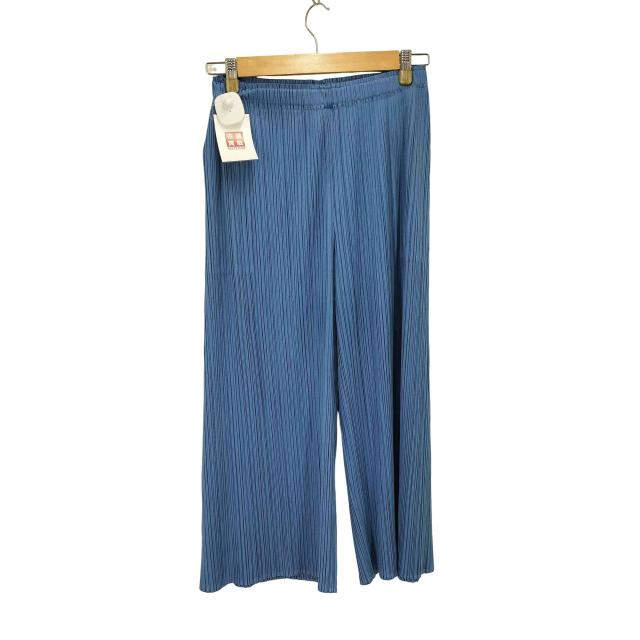 PLEATS PLEASE ISSEY MIYAKE(プリーツプリーズイッセイミヤケ) 24SS プリーツワイドパンツ レディース JPN：2 【中古】【ブランド古着バズストア】