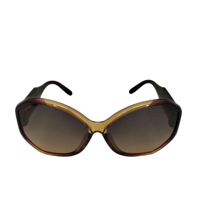 Salvatore Ferragamo(サルヴァトーレフェラガモ) アジアンフィット UVカット サングラス レディース  65？14【中古】【ブランド古着バズストア】