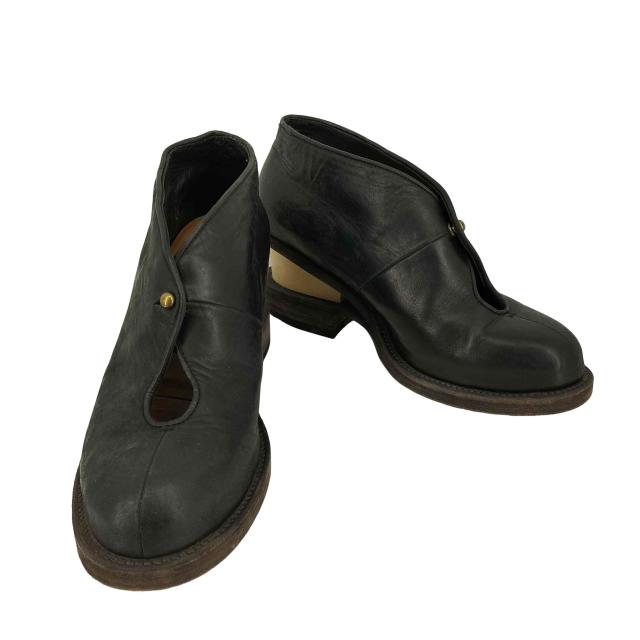 USED古着(ユーズドフルギ) {{PETROSOLAUM}} ヒールデザインレザーシューズ レディース  36【中古】【ブランド古着バズストア】