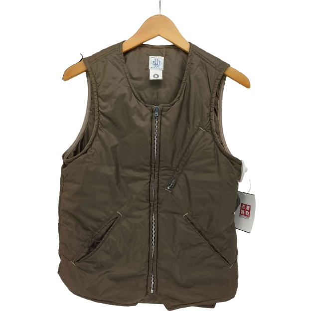 POST OVERALLS(ポストオーバーオールズ) USA製 NORTH WEST VEST ノース ウェスト ベスト TALONジップ メンズ import：XS 【中古】【ブランド古着バズストア】
