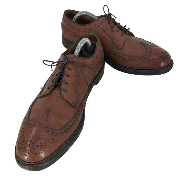 FLORSHEIM(フローシャイム) 70S  THE  IMPERIAL ウィングチップ 外羽根 シューズ メンズ US：9.5 【中古】【ブランド古着バズストア】