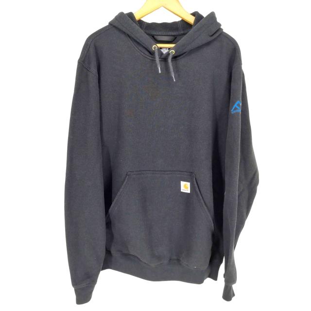 Carhartt(カーハート) LOOSE FIT 企業ロゴ刺繍プルオーバーパーカー メンズ JPN：L 【中古】【ブランド古着バズストア】