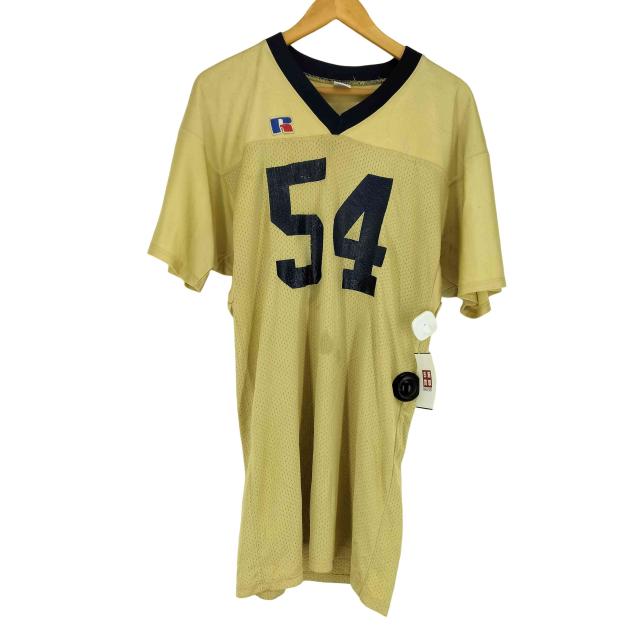 RUSSELL ATHLETIC(ラッセルアスレチック) 80~90S MADE IN USA ナンバリングフットボールTシャツ メンズ  M【中古】【ブランド古着バズストア】