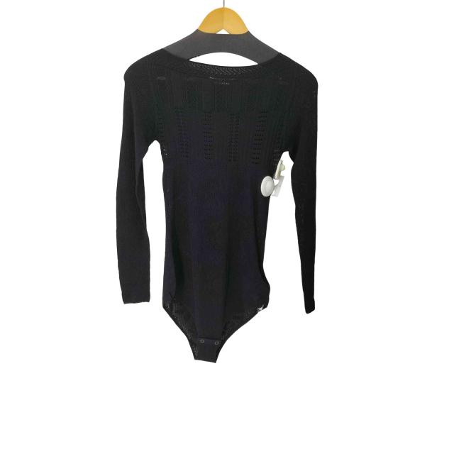 USED古着(ユーズドフルギ) {{FETICO}} ROSE PATTERN LACE KNIT BODYSUIT レディース JPN：38 【中古】【ブランド古着バズストア】