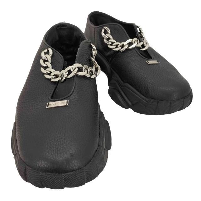 USED古着(ユーズドフルギ) MIKAGE SHIN 23AW チェーン スリット エアリー シューズ オリジナル メンズ JPN：27 【中古】【ブランド古着バズストア】