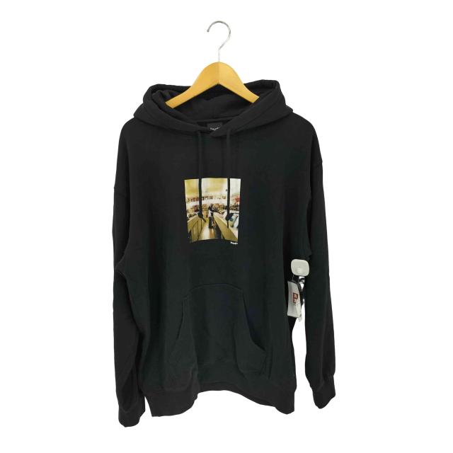 HUF(ハフ) DILLA DIGGIN PO WASHED HOODIE プリント パーカー メンズ import：L 【中古】【ブランド古着バズストア】