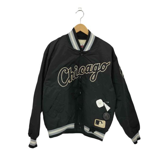 FELCO(フェルコ) 70s USA製 チームロゴ刺繍 裏キルティング ナイロン スタジャン メンズ import：L 【中古】【ブランド古着バズストア】