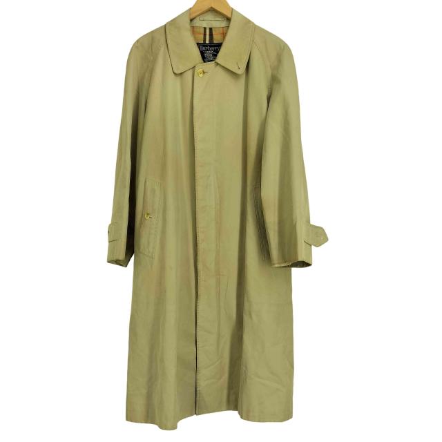 BURBERRYS(バーバリーズ) 90S 裏地ノバチェック ステンカラーコート メンズ 表記無 【中古】【ブランド古着バズストア】