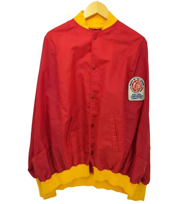 77circa(ナナナナサーカ) 再構築 リメイク スタジアムジャンパー ブルゾン レディース 表記無 【中古】【ブランド古着バズストア】