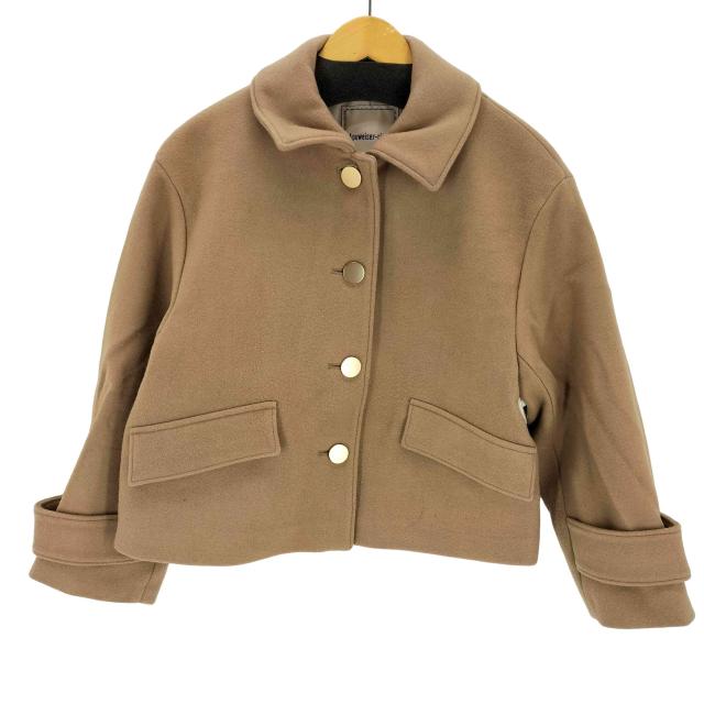 Apuweiser riche(アプワイザーリッシェ) ステンカラーショートコート レディース  1【中古】【ブランド古着バズストア】