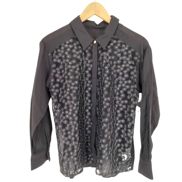 STRATA(エストラータ) フラワーエンブロイダリーシャツ レディース  FREE【中古】【ブランド古着バズストア】