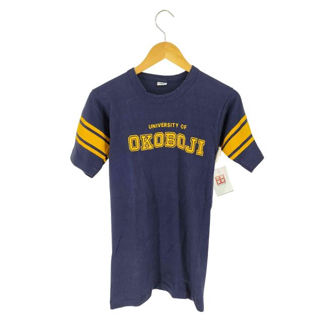 Champion(チャンピオン) USA製  80S S/S カレッジプリントクルーネックTシャツ メンズ JPN：M 【中古】【ブランド古着バズストア】