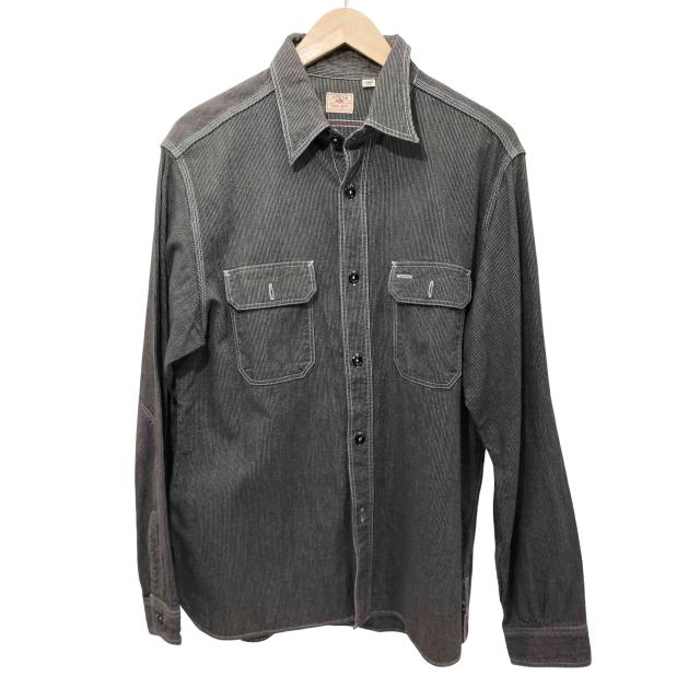 SUGAR CANE(シュガーケーン) JEAN CORD WORK SHIRT メンズ JPN：L 【中古】【ブランド古着バズストア】