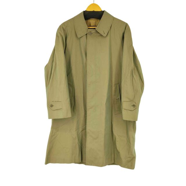 BURBERRYS(バーバリーズ) 裏地ノバチェック 玉虫 ステンカラーコート メンズ 表記無 【中古】【ブランド古着バズストア】