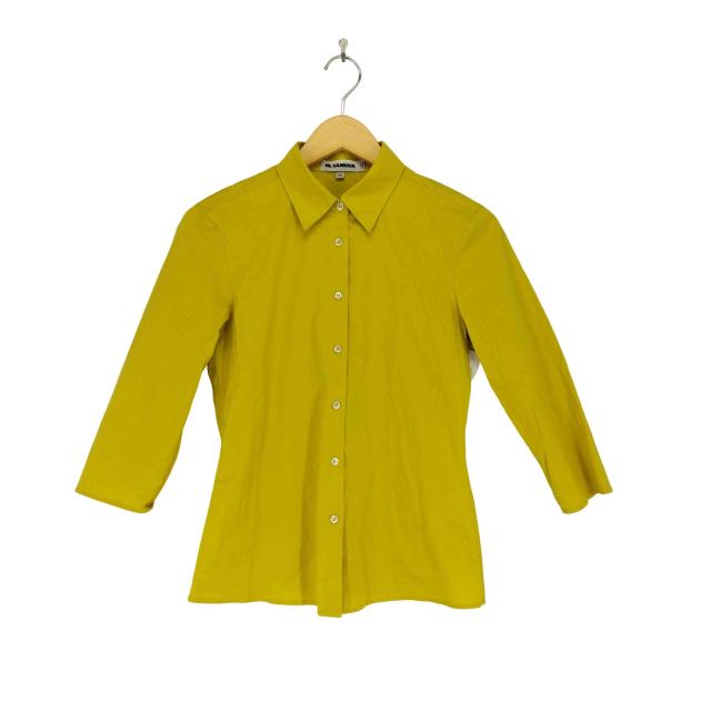 JIL SANDER(ジルサンダー) MADE IN ITALY 五分袖シャツ レディース  36【中古】【ブランド古着バズストア】