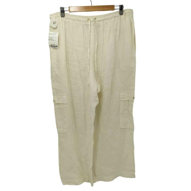 USED古着(ユーズドフルギ) {{eskandar}} 90s 総リネン イージーカーゴワイドパンツ メンズ JPN：3 【中古】【ブランド古着バズストア】