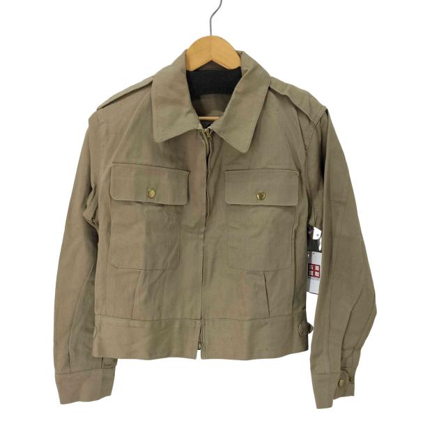 USED古着(ユーズドフルギ) 50s FREEDMAN＆CO コノ字止め Lightningジップ オーストラリア軍 コットンドリルジャケット メンズ  6【中古】【ブランド古着バズストア】
