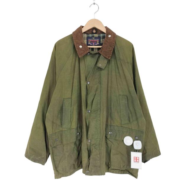 USED古着(ユーズドフルギ) {{WILD COUNTRY}} MADE IN ENGLAND 裏地チェックオイルドジャケット メンズ 表記無 【中古】【ブランド古着バズストア】
