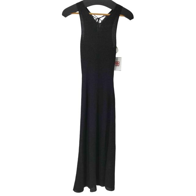 USED古着(ユーズドフルギ) K-ZELLE  イッセイミヤケ ノースリーブ ニットワンピース レディース 表記無 【中古】【ブランド古着バズストア】