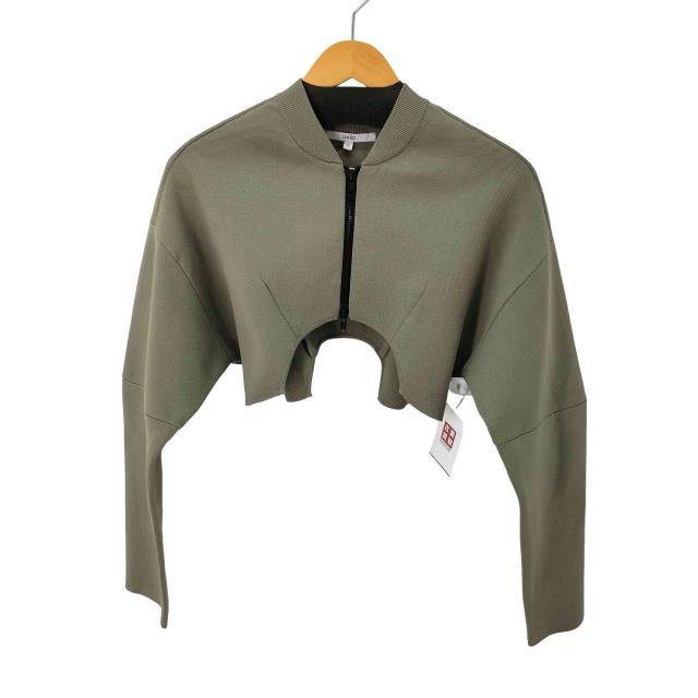 UN3D.(アンスリード) ショートニットブルゾン  レディース JPN：36 【中古】【ブランド古着バズストア】