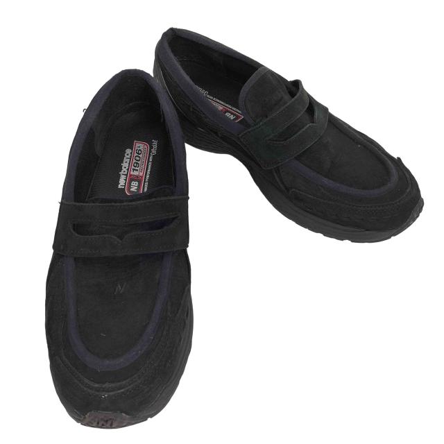 NEW BALANCE(ニューバランス) 1906L Black Suede ブラック スウェード スニーカー ローファー メンズ JPN：28 【中古】【ブランド古着バズストア】