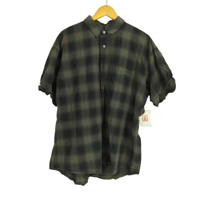stein(シュタイン) OVERSIZED SS SHIRT・OMBRE CHECK メンズ 表記無 【中古】【ブランド古着バズストア】