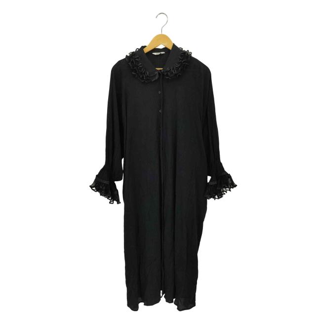 USED古着(ユーズドフルギ) {{PERNA}} ボリュームフリルナイティドレス domestic レディース  M 【中古】【ブランド古着バズストア】