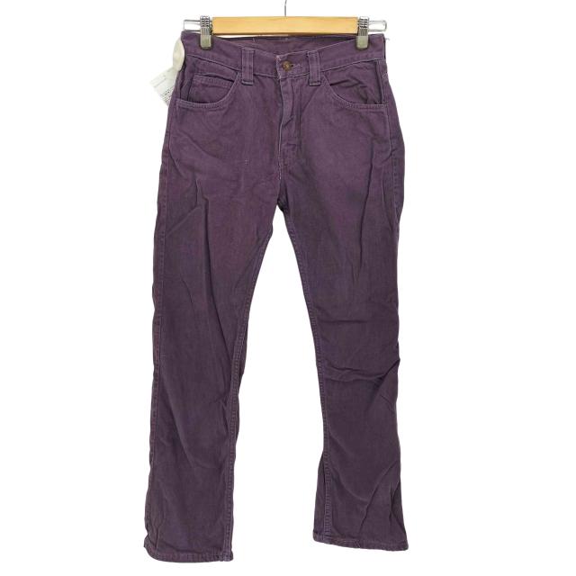 Levis(リーバイス) 60-70S BIGE 白タブ 42TALON  ボタン裏 376 極東工場 ストレート カラーデニム パンツ レディース 表記無 【中古】【ブランド古着バズストア】