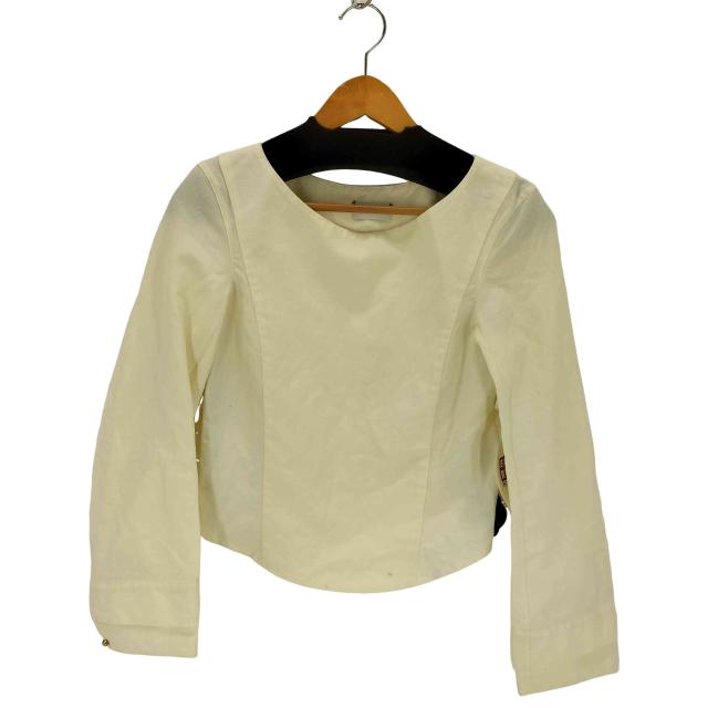 LEMAIRE(ルメール) コットンリネン スリーブレイヤードプルオーバー レディース  34【中古】【ブランド古着バズストア】