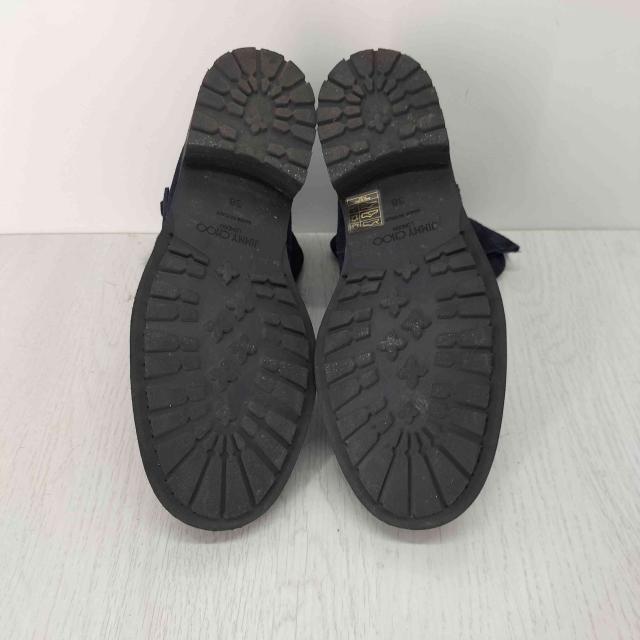 JIMMY CHOO(ジミーチュウ) YOUTH イタリア製 牛革 スエード 裏地ファー