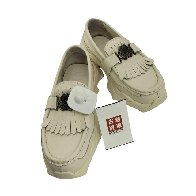 PUMA(プーマ) {{Palomo Spain}} NITEFOX LOAFER FROSTED IVORY レディース JPN：24.5 【中古】【ブランド古着バズストア】