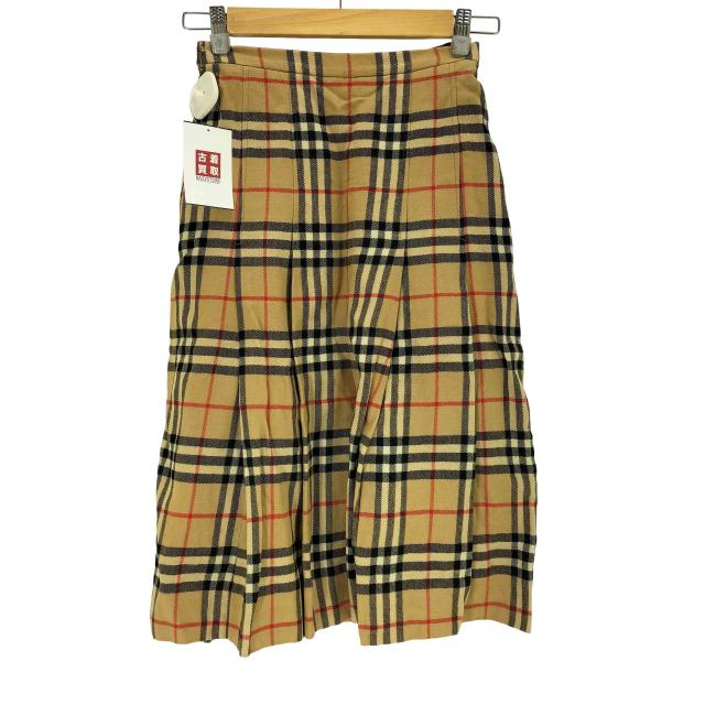BURBERRYS(バーバリーズ) ノバチェックウールプリーツスカート レディース 表記無 【中古】【ブランド古着バズストア】