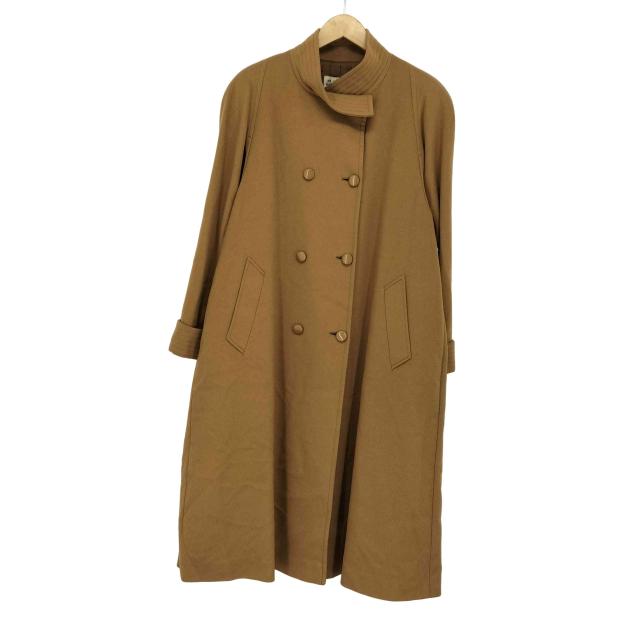 USED古着(ユーズドフルギ) INTERMODE カシミヤ100 スタンドカラーコート レディース JPN：9号 【中古】【ブランド古着バズストア】