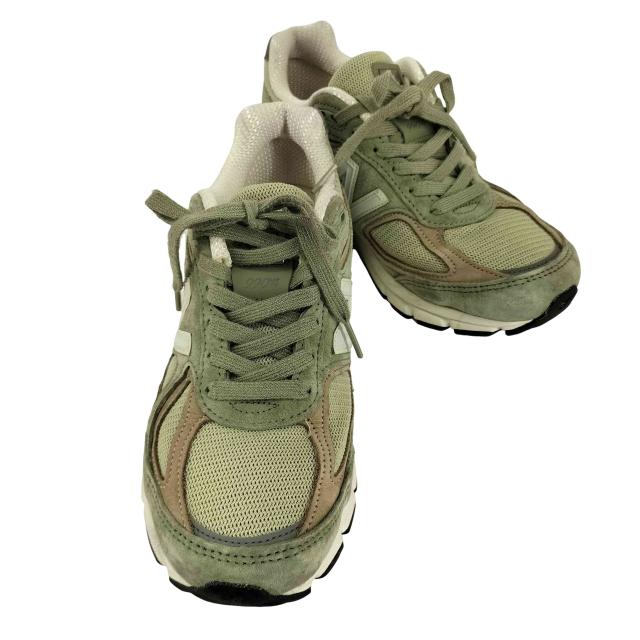 NEW BALANCE(ニューバランス) 990V4 Olive レディース JPN：23.5 【中古】【ブランド古着バズストア】