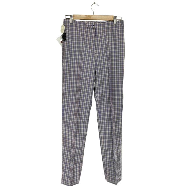 Jean Paul GAULTIER HOMME(ジャンポールゴルチエオム) 90S チェック柄エステルパンツ メンズ  48【中古】【ブランド古着バズストア】